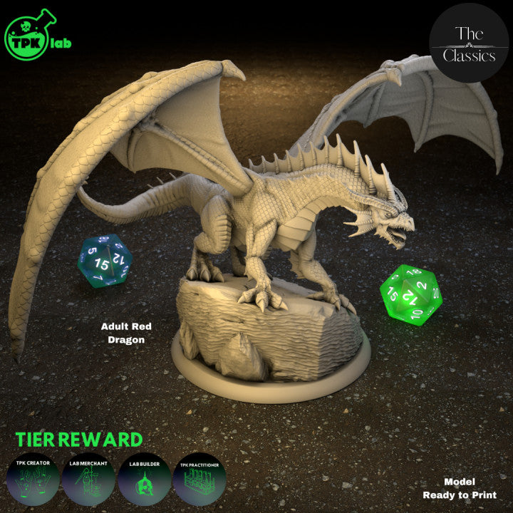 Adult Red Dragon – Dungeon Labs