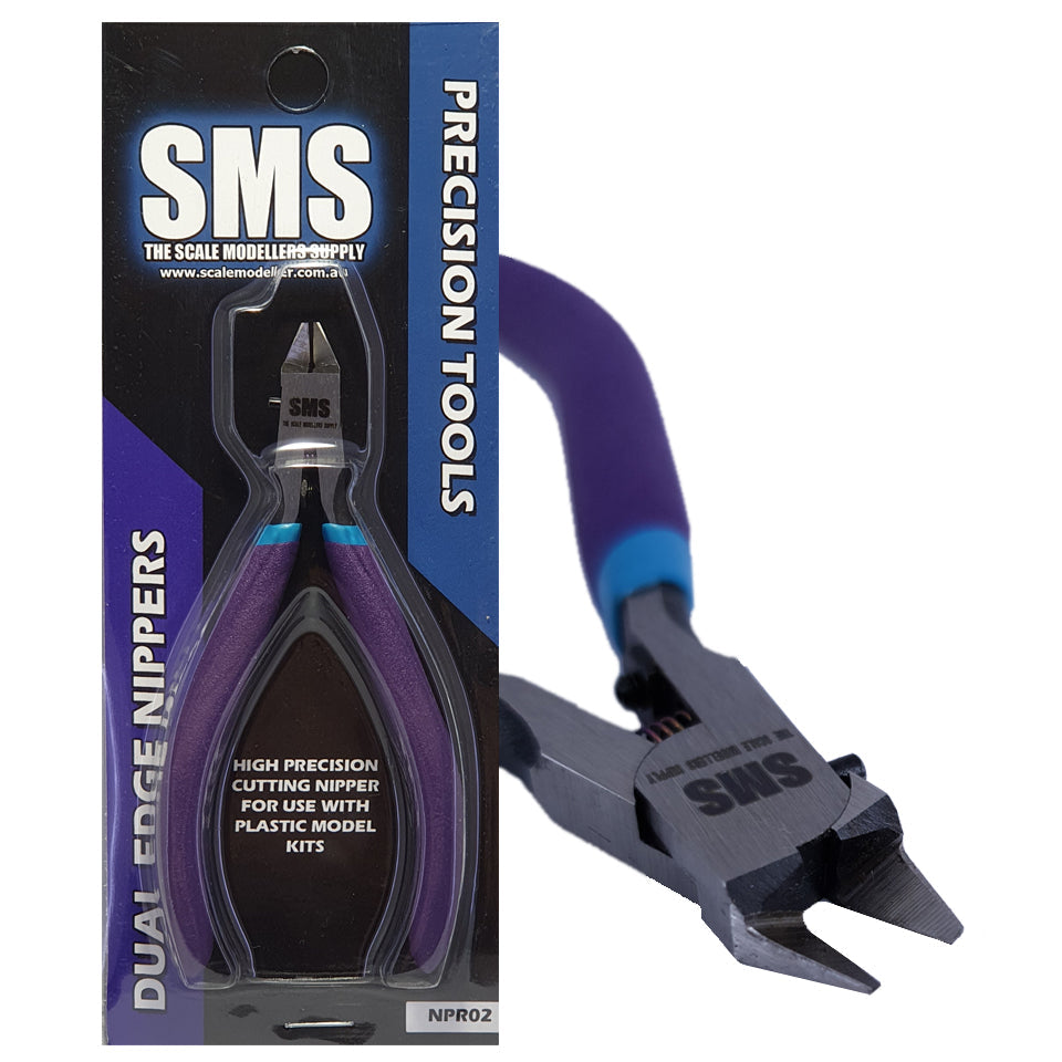 SMS Hobby Clippers - Dual Edge Nippers for Precise Model Kit Cutting ...
