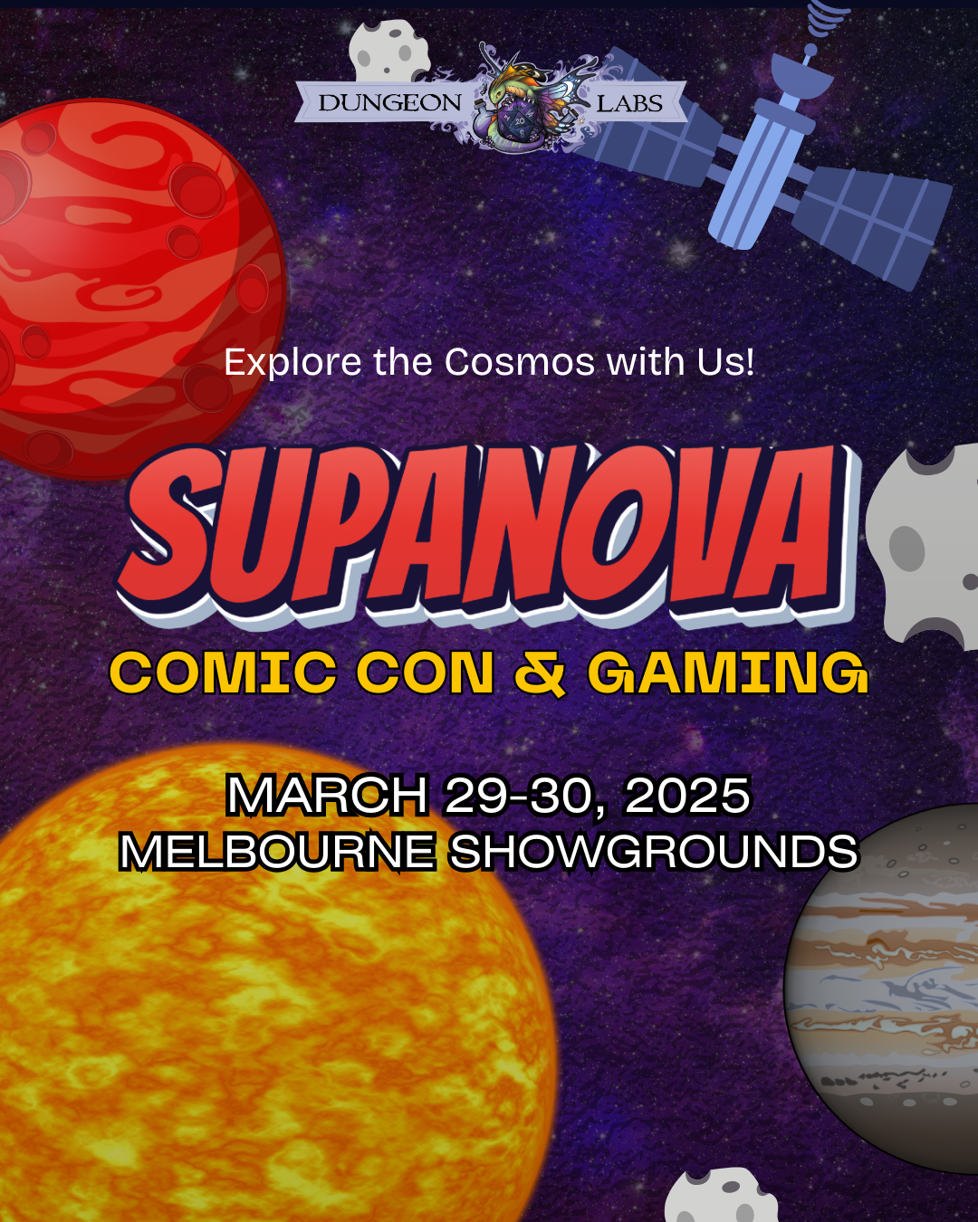 Supanova Melbourne (March 2025) – Dungeon Labs
