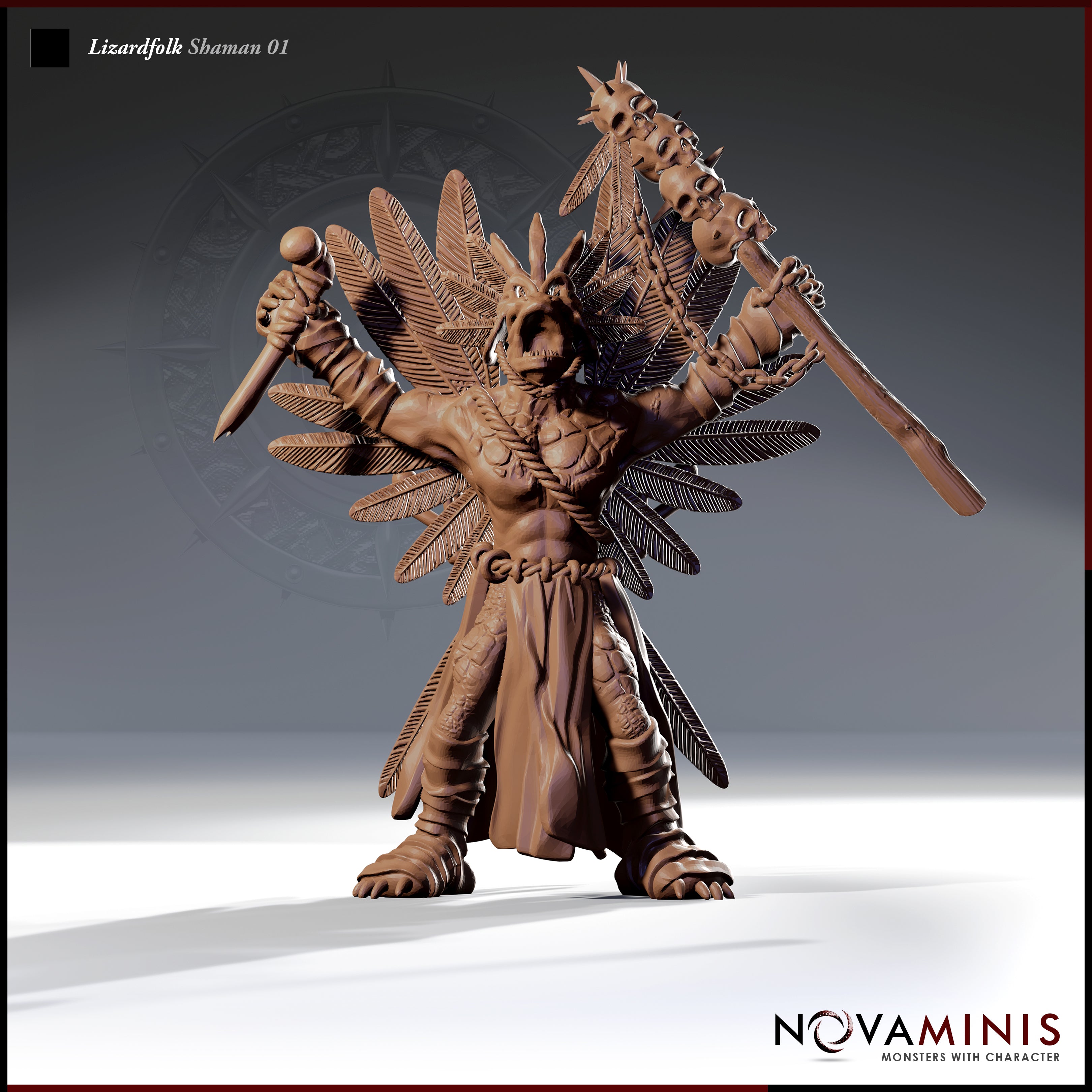 Shaman - Lizardfolk – Dungeon Labs