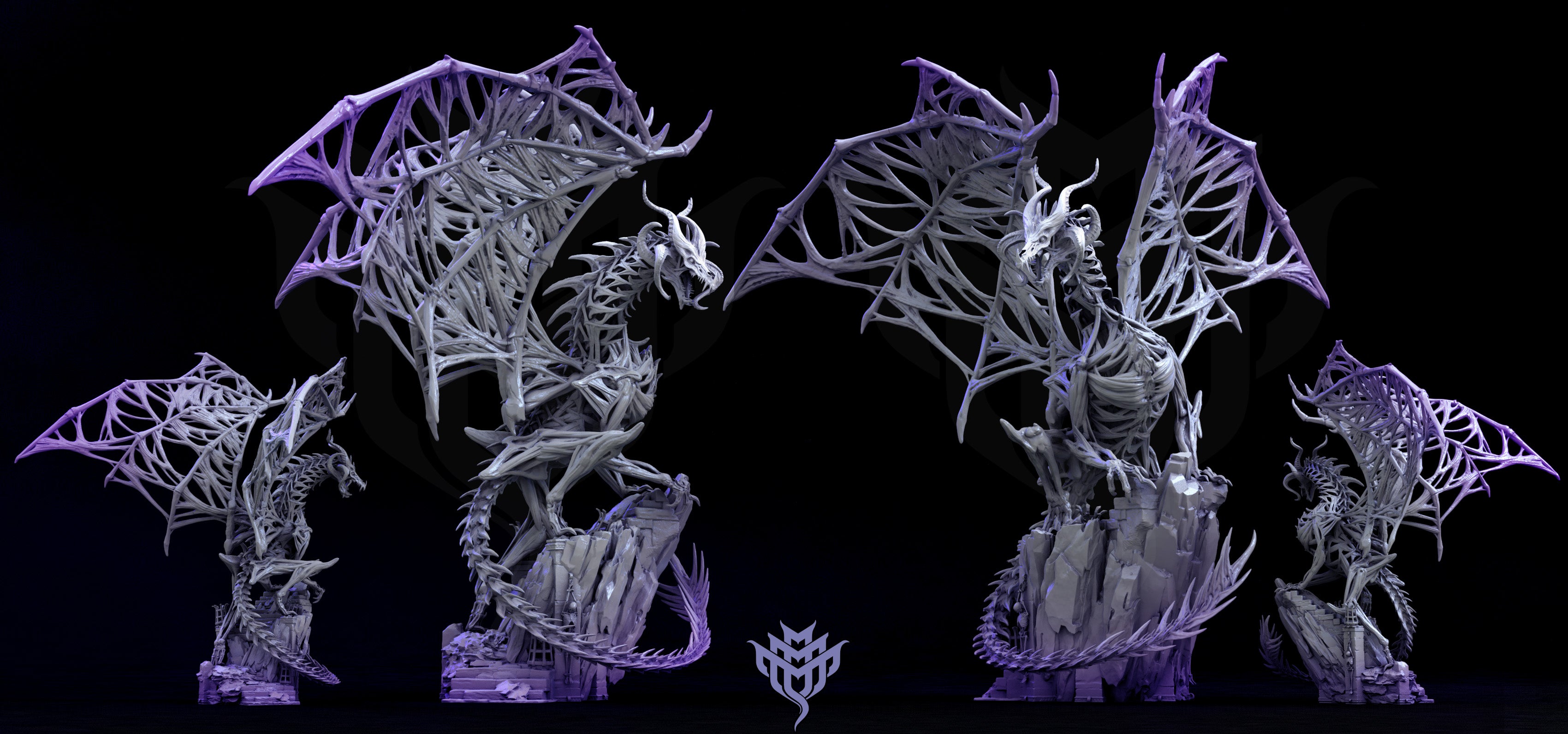 Dracolich Miniature by Mini Monster Mayhem - Epic RPG Dragon ...